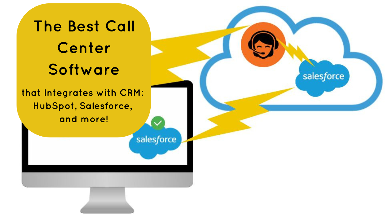 Call Center Software Integrated with HubSpot and Salesforce