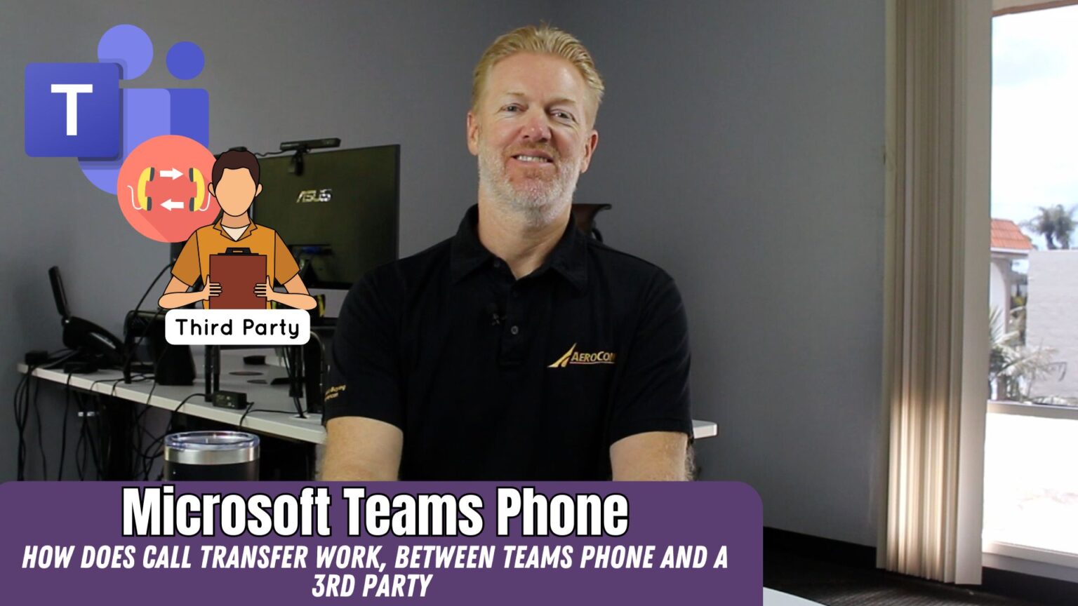 How do Call Transfers work between Teams Phone and 3rd party